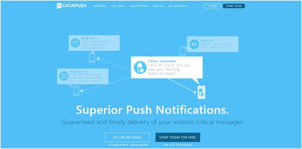 10 best push notification tools for your web application - Area19Delegate