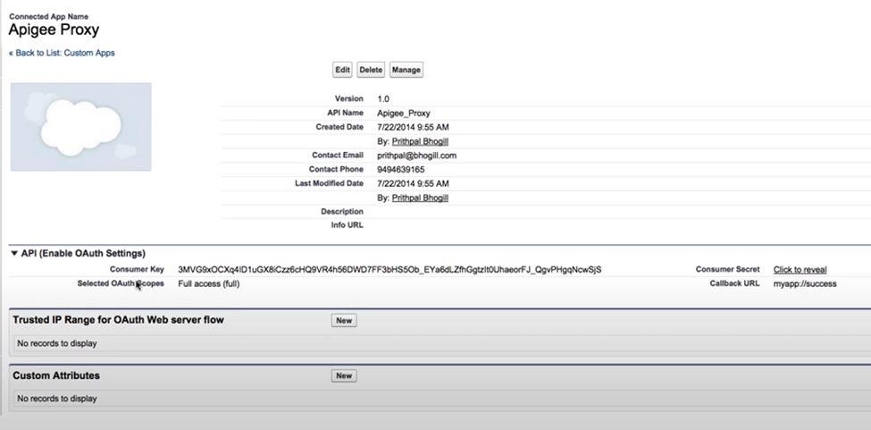 Step by step setup guide to integrate Apigee with Salesforce ...